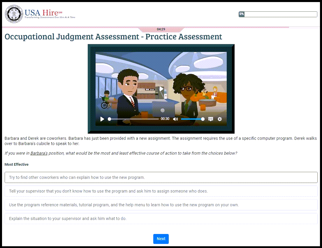 Practice Assessments – Agency Resource Center