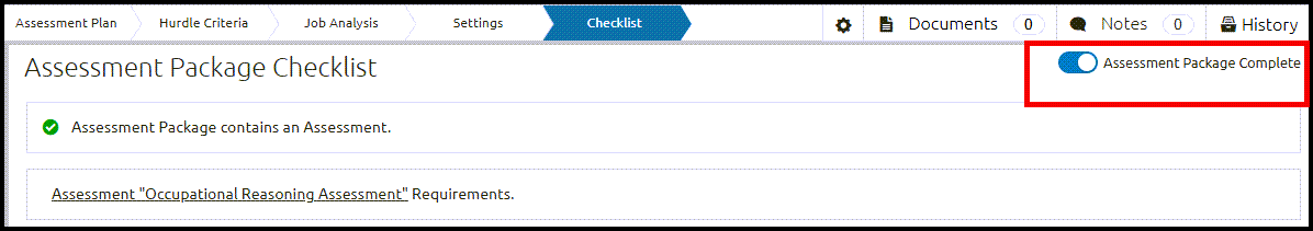 Chapter 5: Build the Assessment Package – Agency Resource Center
