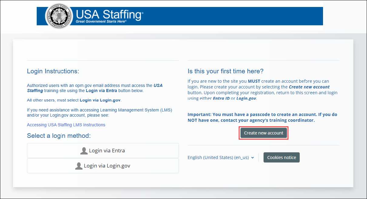 Accessing USA Hire Online Training – Agency Resource Center
